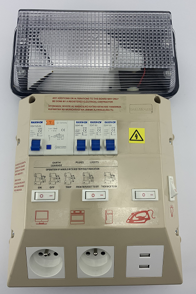 Safety distance and installation control requirements for electrical ...